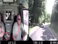 Video: Dash cam captures ambulance crash