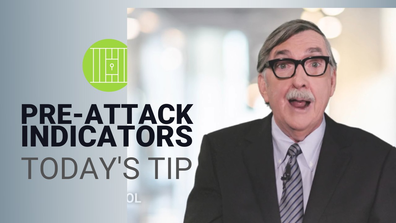 Video: Pre-attack indicators in jails